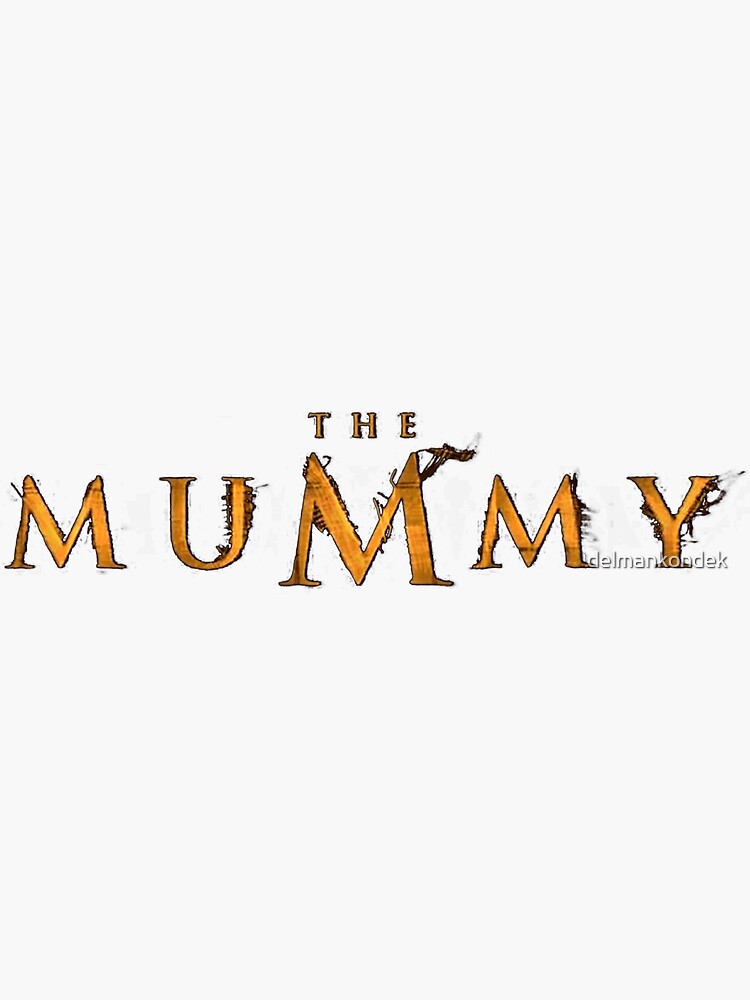 "a golden mummy word" Sticker for Sale by delmankondek | Redbubble