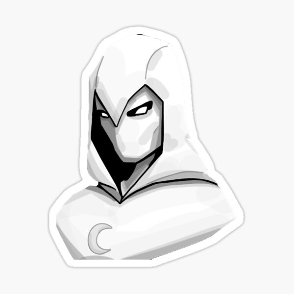 "Dark Grey Movies best of moon knight" Sticker for Sale by ...