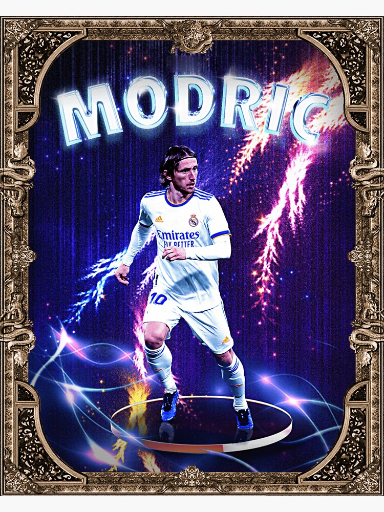 "Luka Modric Art" Sticker for Sale by iqbalbale12 | Redbubble