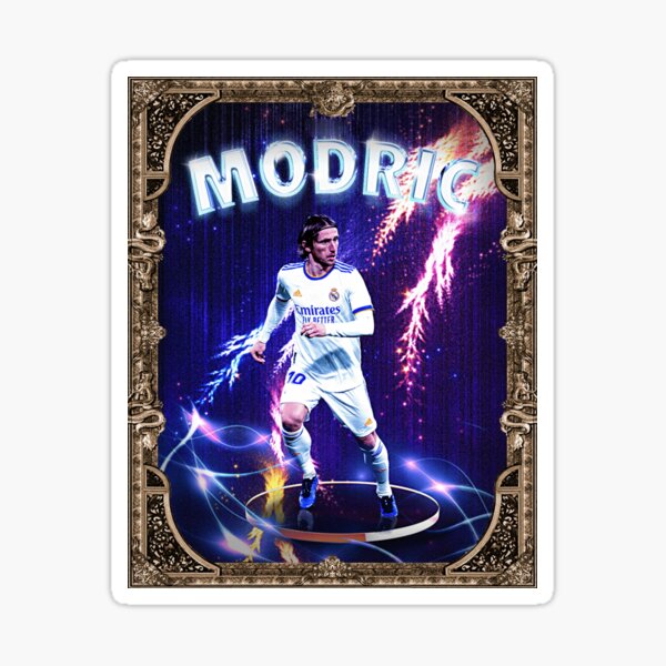 "Luka Modric Art" Sticker for Sale by iqbalbale12 | Redbubble