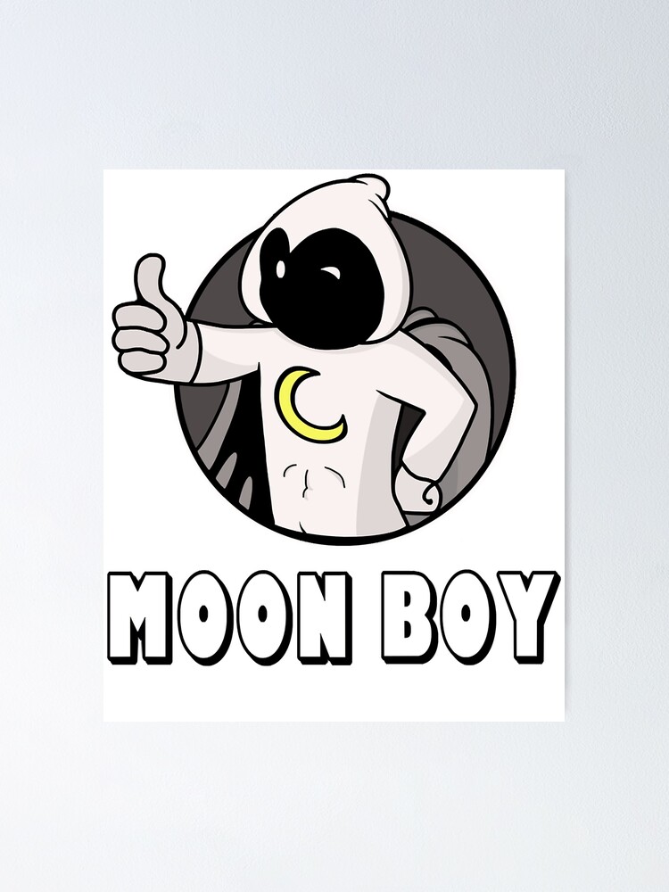 "Funny Gifts Hallowen Night Moon Boy Knight Funny Legends" Poster for ...