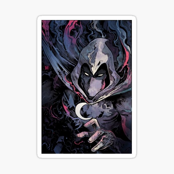 "Graphic Heroes Taskmaster Moon Knight 7U88IJU" Sticker for Sale by ...