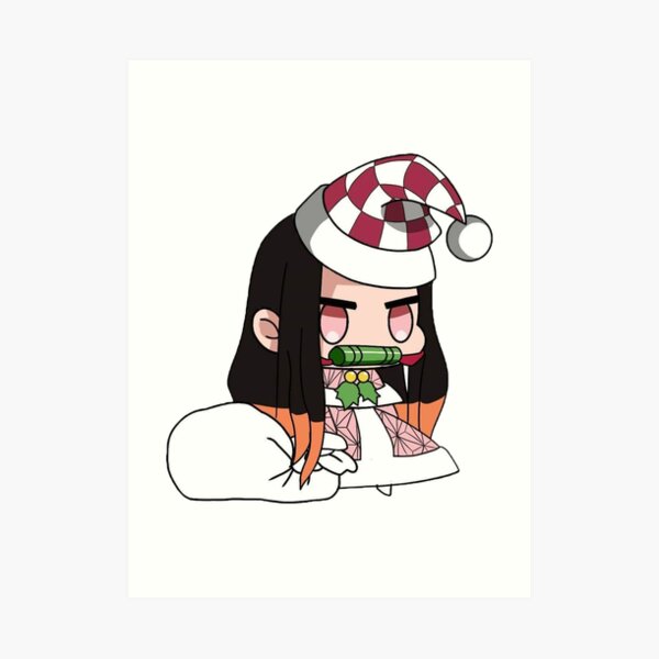 "Merry Christmas From Nezuko Kamado Demon Slayer , Demon Slayer Nezuko ...