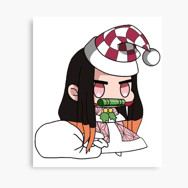 "Merry Christmas From Nezuko Kamado Demon Slayer , Demon Slayer Nezuko ...