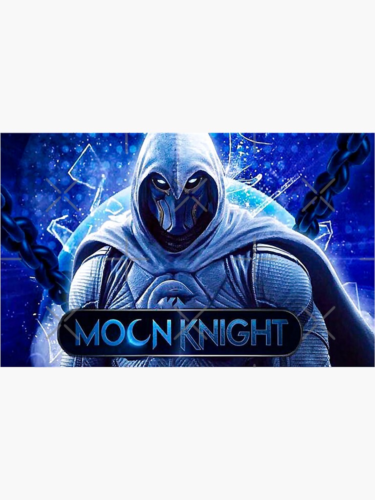 "Orange Movie Blue Moon Knight" Sticker for Sale by Julianmartinsik ...