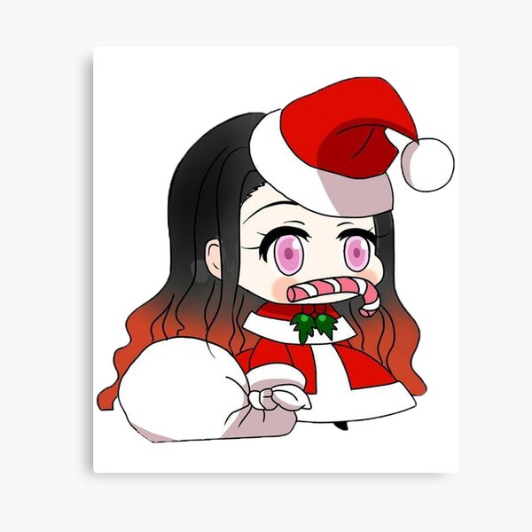 "Merry Christmas From Nezuko Kamado Demon Slayer , Demon Slayer Nezuko ...