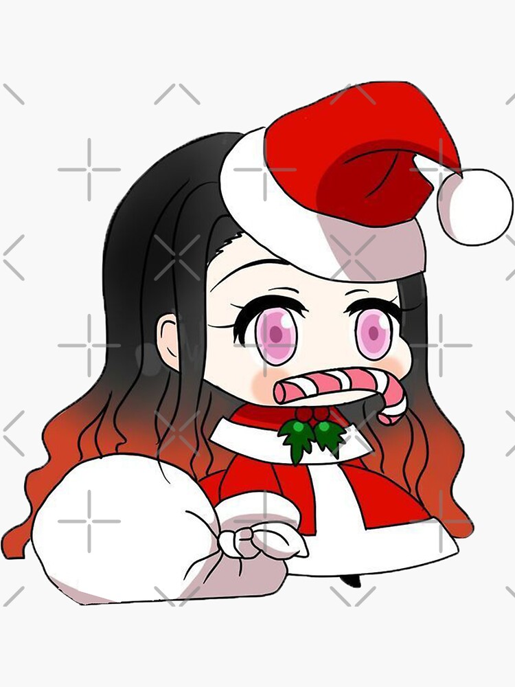 "Merry Christmas From Nezuko Kamado Demon Slayer , Demon Slayer Nezuko ...