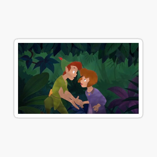 "Peter Pan" Sticker by sarakh95 | Redbubble