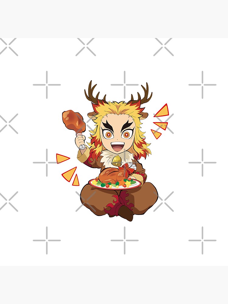 "Merry Christmas From Kyojuro Rengoku Demon Slayer , Demon Slayer ...