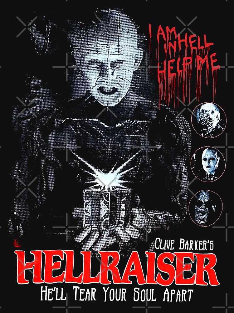 "Hellraiser art" T-shirt for Sale by GregoryFalk | Redbubble ...