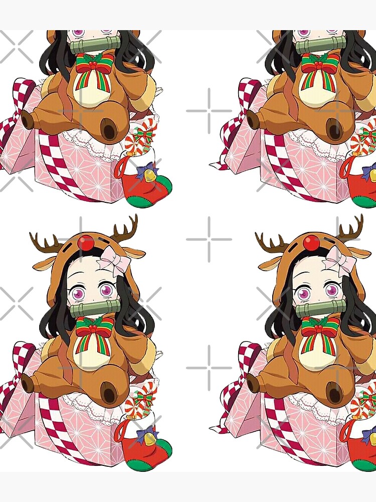 "Merry Christmas From Nezuko Kamado Demon Slayer , Demon Slayer Nezuko Kamado" Backpack for Sale ...