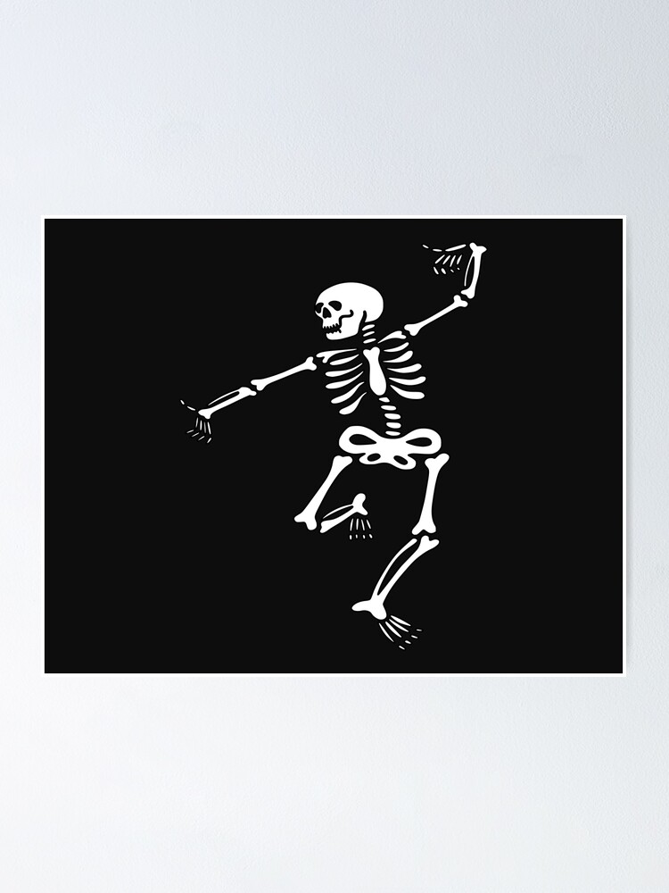 "Skeleton Dance" Poster for Sale by ProtonProject | Redbubble