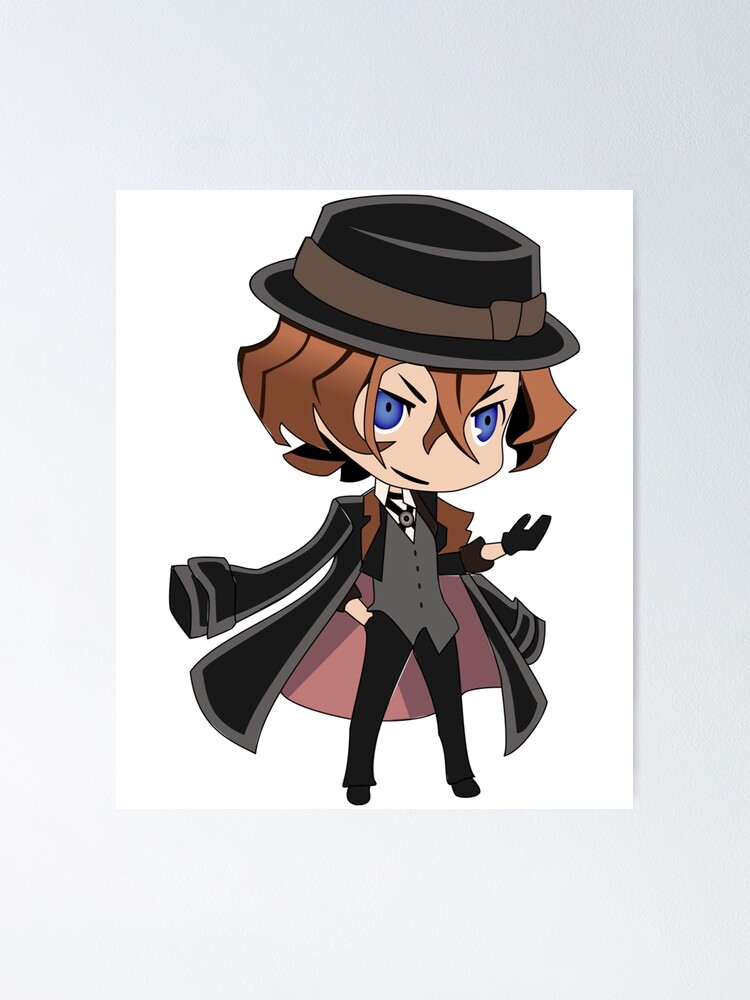 "Chibi Chuuya Bungou Stray Dogs " Poster for Sale by KakashiPin | Redbubble