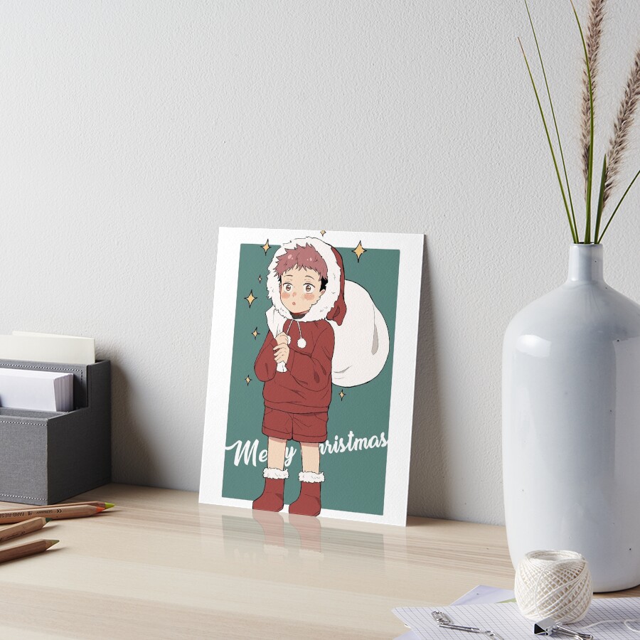 "Merry Christmas From Yuji Itadori Jujutsu Kaisen , Jujutsu Kaisen Yuji ...