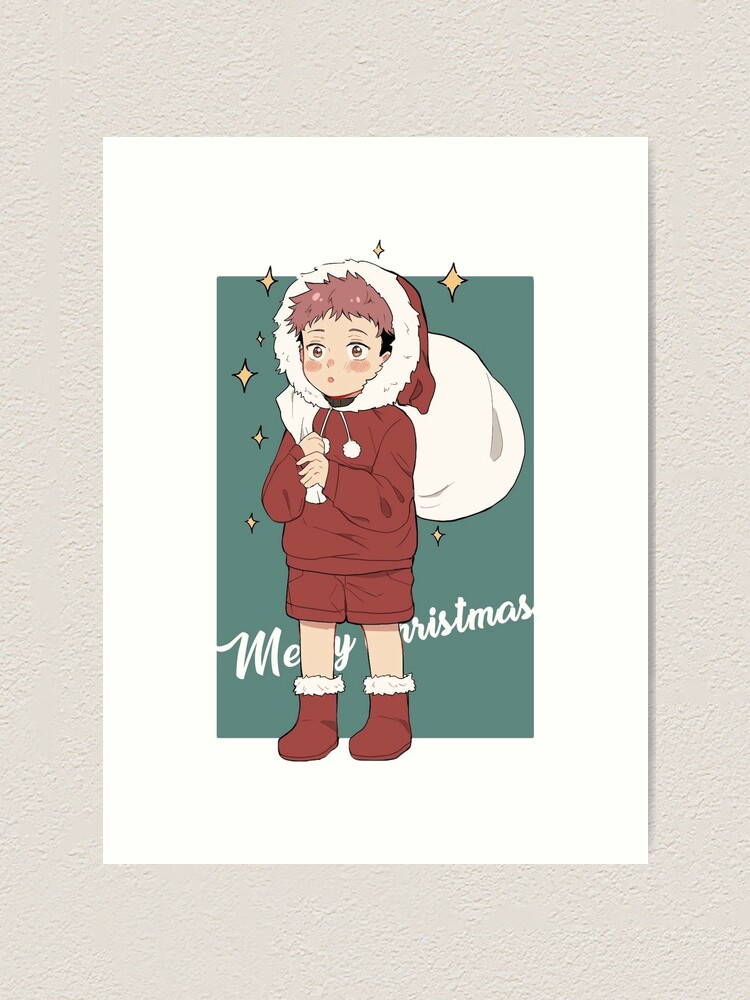 "Merry Christmas From Yuji Itadori Jujutsu Kaisen , Jujutsu Kaisen Yuji ...