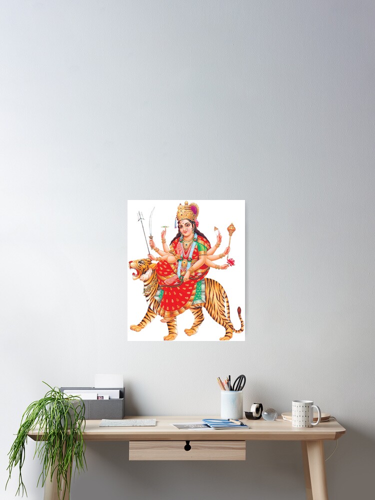 "Durga Maa Bhajan " Poster for Sale by MysticMadsDes | Redbubble