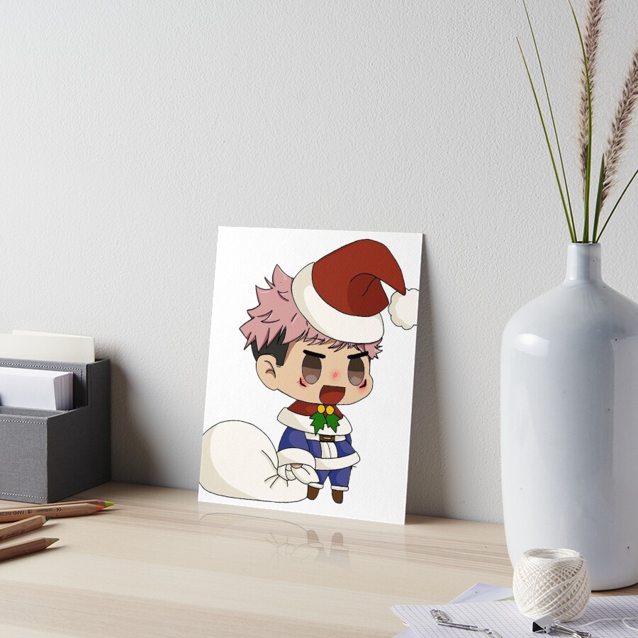 "Merry Christmas From Yuji Itadori Jujutsu Kaisen , Jujutsu Kaisen Yuji ...