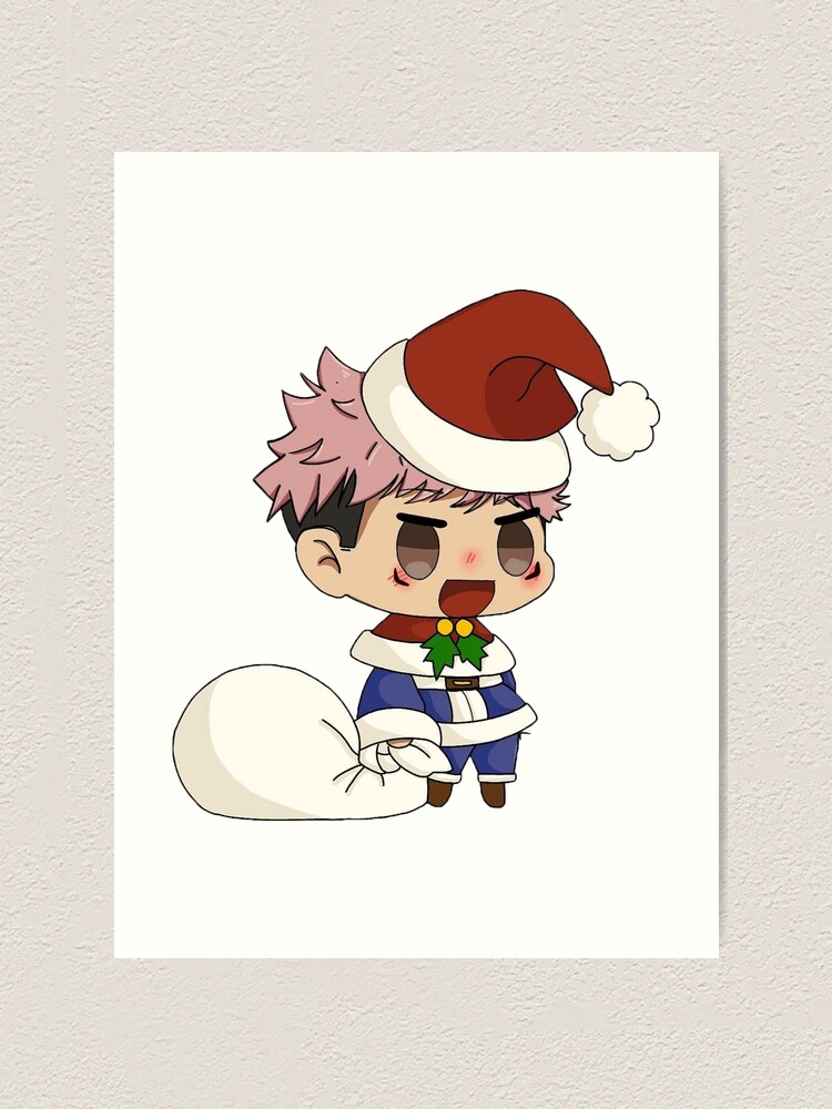 "Merry Christmas From Yuji Itadori Jujutsu Kaisen , Jujutsu Kaisen Yuji ...