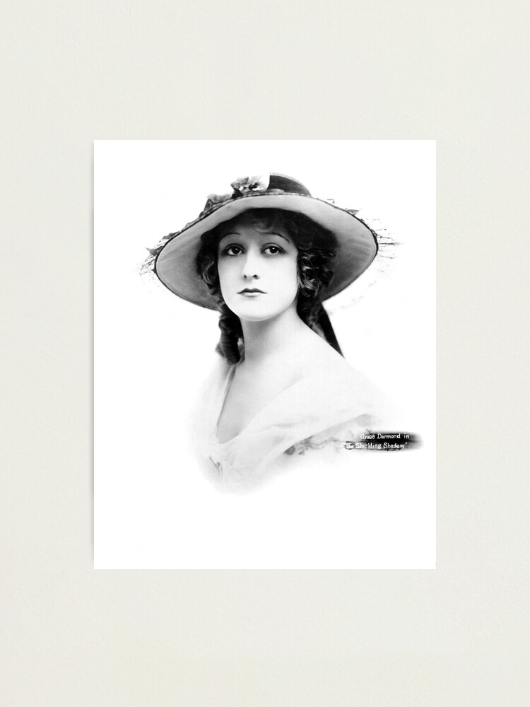 "Grace Darmond - Silent Film Actress" Photographic Print for Sale by ...