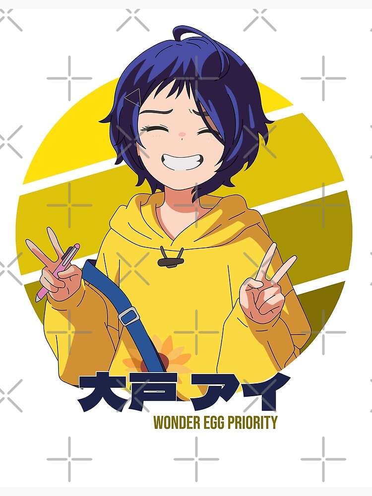 "Ai Ohto Wonder Egg Priority Circle Design v2" Art Print for Sale by ...