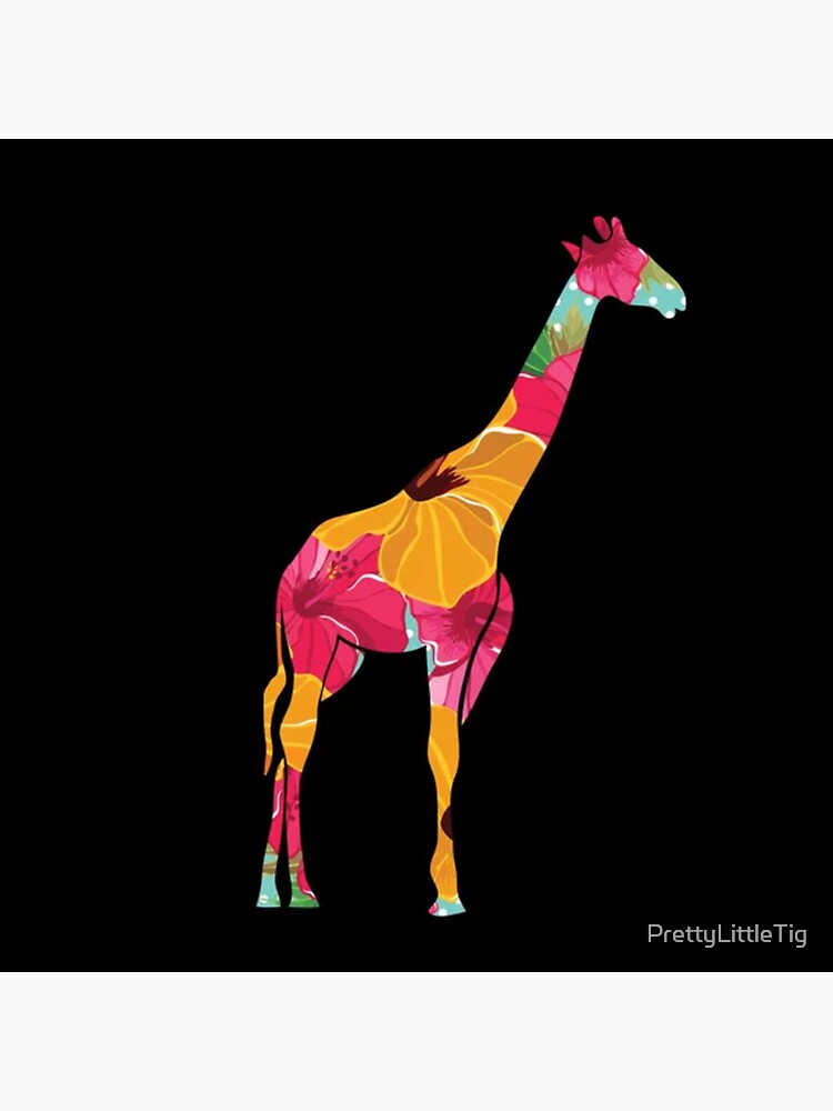 "Color giraffe♥" Sticker for Sale by PrettyLittleTig | Redbubble