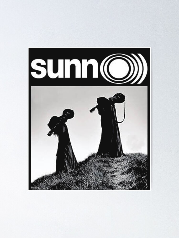 " Sunn O)))" Poster for Sale by gzshop20 | Redbubble