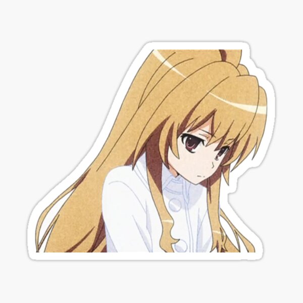 "Toradora" Sticker for Sale by MiniTiger | Redbubble