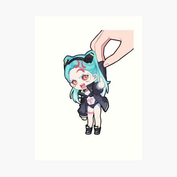 "Chibi Rebecca Cyberpunk Edgerunners, Cyberpunk Edgerunners Rebecca ...
