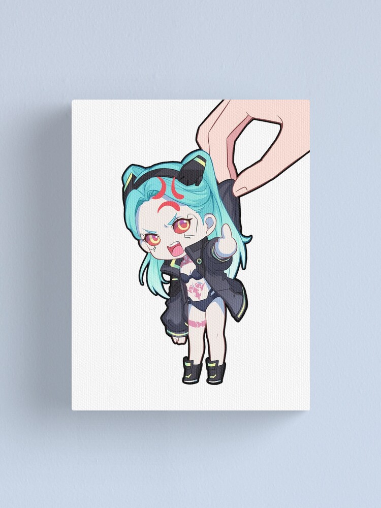 Lienzo «Chibi Rebecca Cyberpunk Edgerunners, Cyberpunk Edgerunners ...