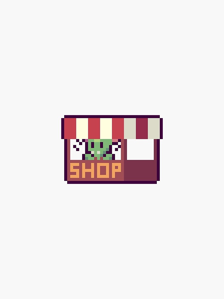 "goblin shopkeeper" Sticker for Sale by Reywrath | Redbubble