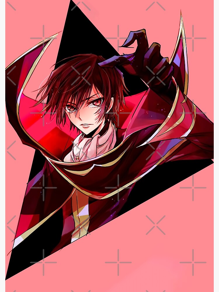 "Lelouch Lamperouge Code Geass Artwork" Poster for Sale by hondart ...