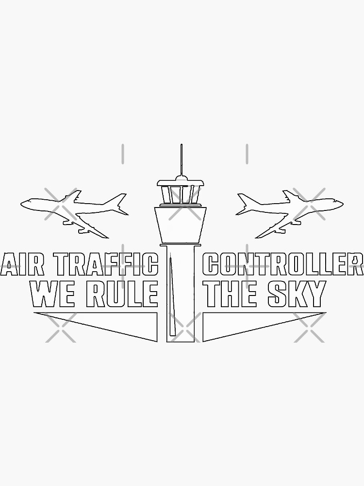 "International Day of the Air Traffic Controller" Sticker for Sale by ...