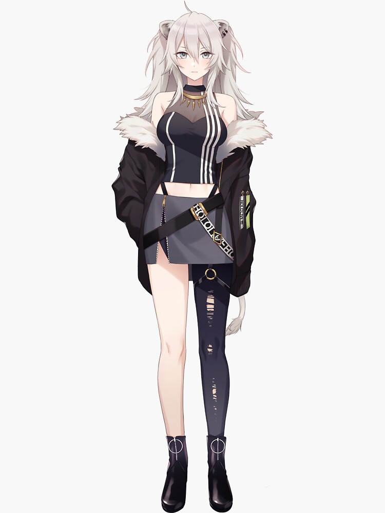 "Shishiro Botan Full Body Sticker" Sticker for Sale by UwU-Senpai ...