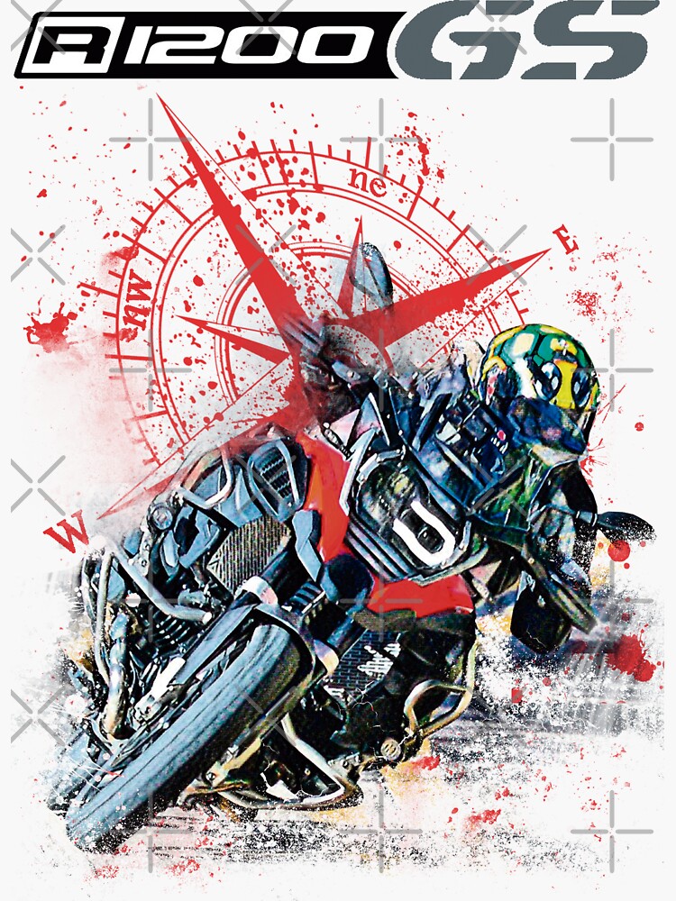 "R1200 GS Adventure Big Trail Premium 1250" Sticker for Sale by ...