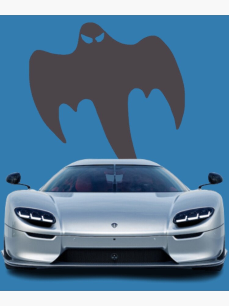 "Ghost Koenigsegg Ghost " Poster for Sale by willismatheson | Redbubble