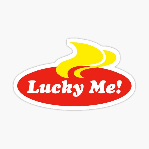 "Lucky Me Pinoy Pancit Canton" Sticker for Sale by katrinaissilly ...