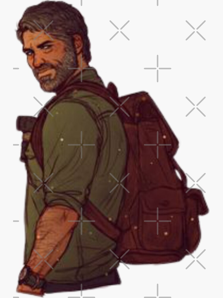 "Joel Miller - The Last Of Us 2" Sticker for Sale by AllAboutTlou ...