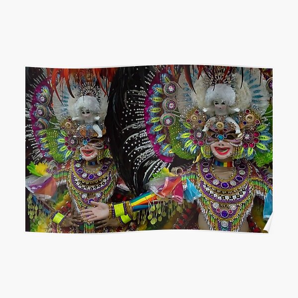 "Masskara Festival Bacolod City Philippines" Poster for Sale by ...
