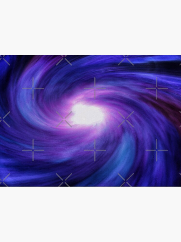 "Cosmic Vortex of Light" Sticker for Sale by Lartos | Redbubble