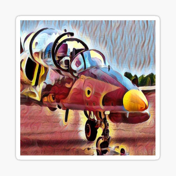 "Fighter Jet Plane Rainbow Art" Sticker for Sale by RainbowLush | Redbubble