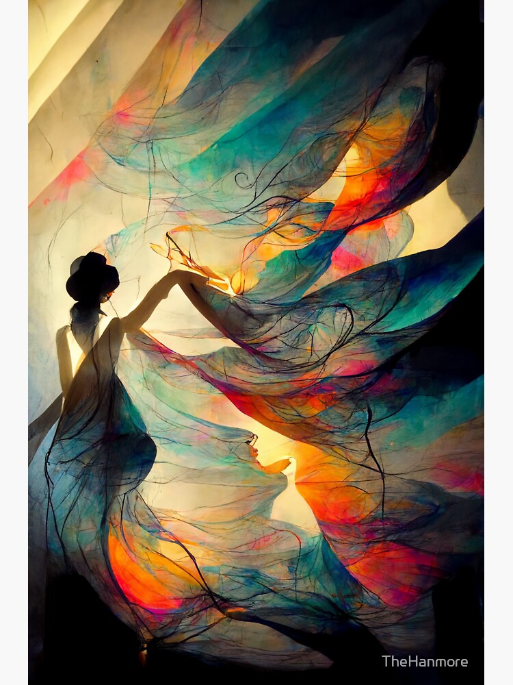 "Lightweaver" Sticker for Sale by TheHanmore | Redbubble