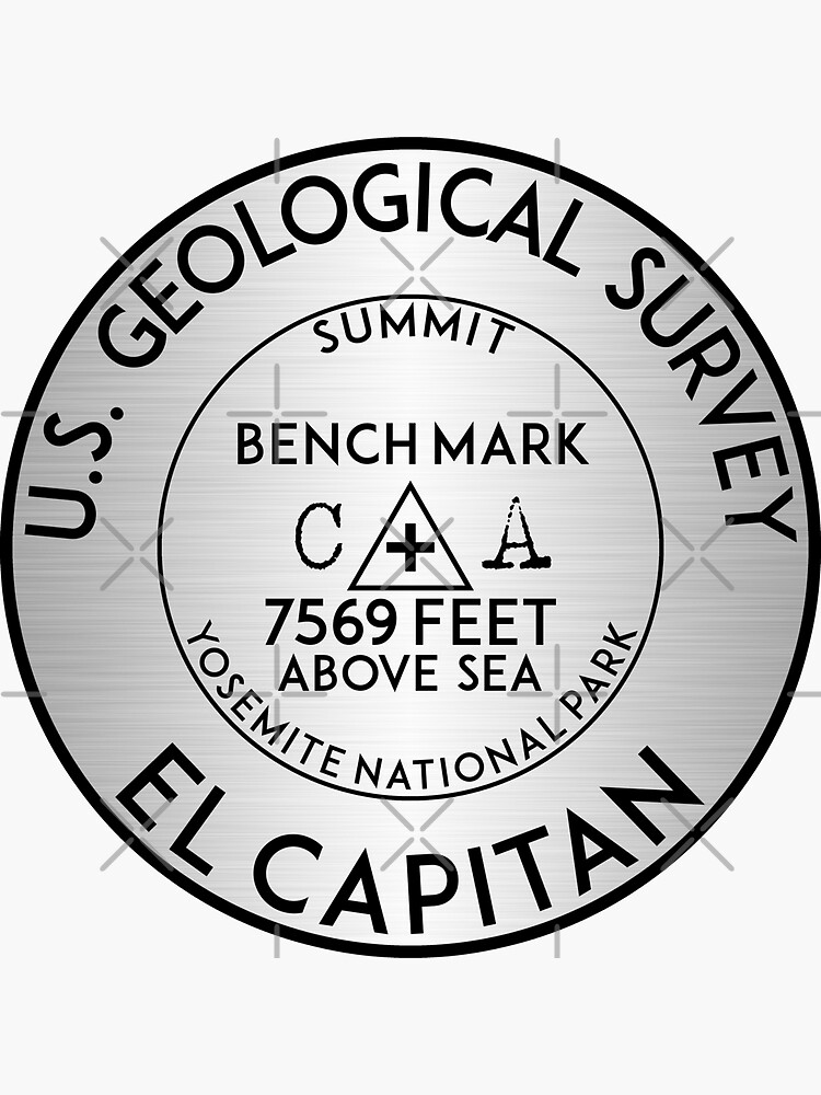 "EL CAPITAN YOSEMITE NATIONAL PARK CALIFORNIA BENCHMARK GEOCACHING ...