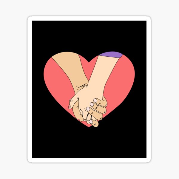 "We will never part" Sticker for Sale by Samokh | Redbubble