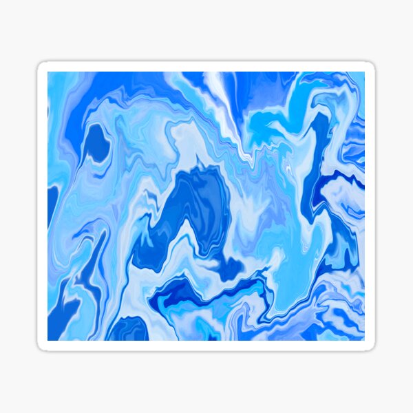 "BLUE GRADE MARBLE TEXTURE" Sticker for Sale by AYANADA | Redbubble