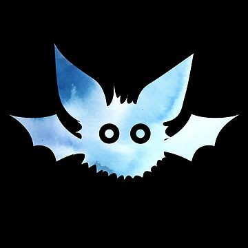 "Cute Blue Bat" Sticker for Sale by BuBuchi | Redbubble