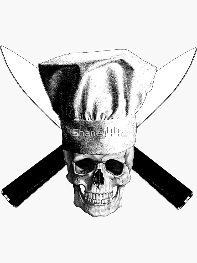 "Killer Chef" Sticker for Sale by Shaney442 | Redbubble