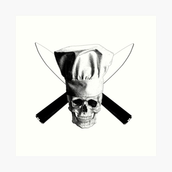 "Killer Chef" Art Print for Sale by Shaney442 | Redbubble