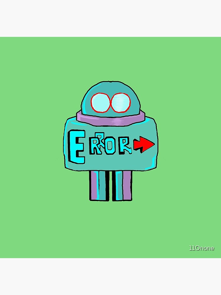 "error logo" Poster for Sale by 11Onone | Redbubble