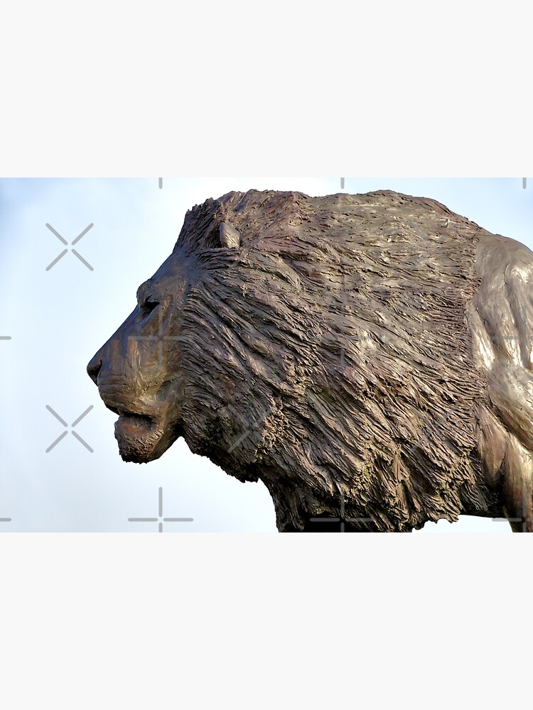 "Lion Sculpture, Longleat House, Wiltshire, UK" Poster for Sale by ...