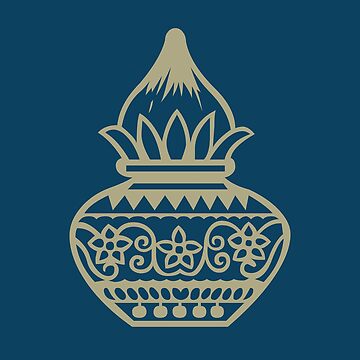 "Indian Kalash" Sticker for Sale by Cartrect | Redbubble